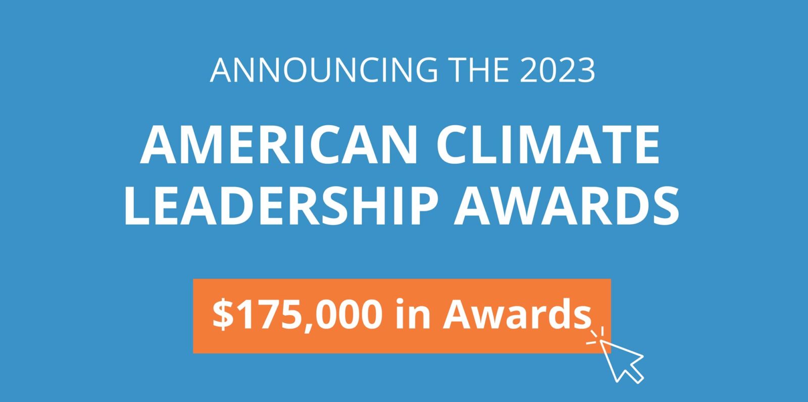 American Climate Leadership Awards - ecoAmerica